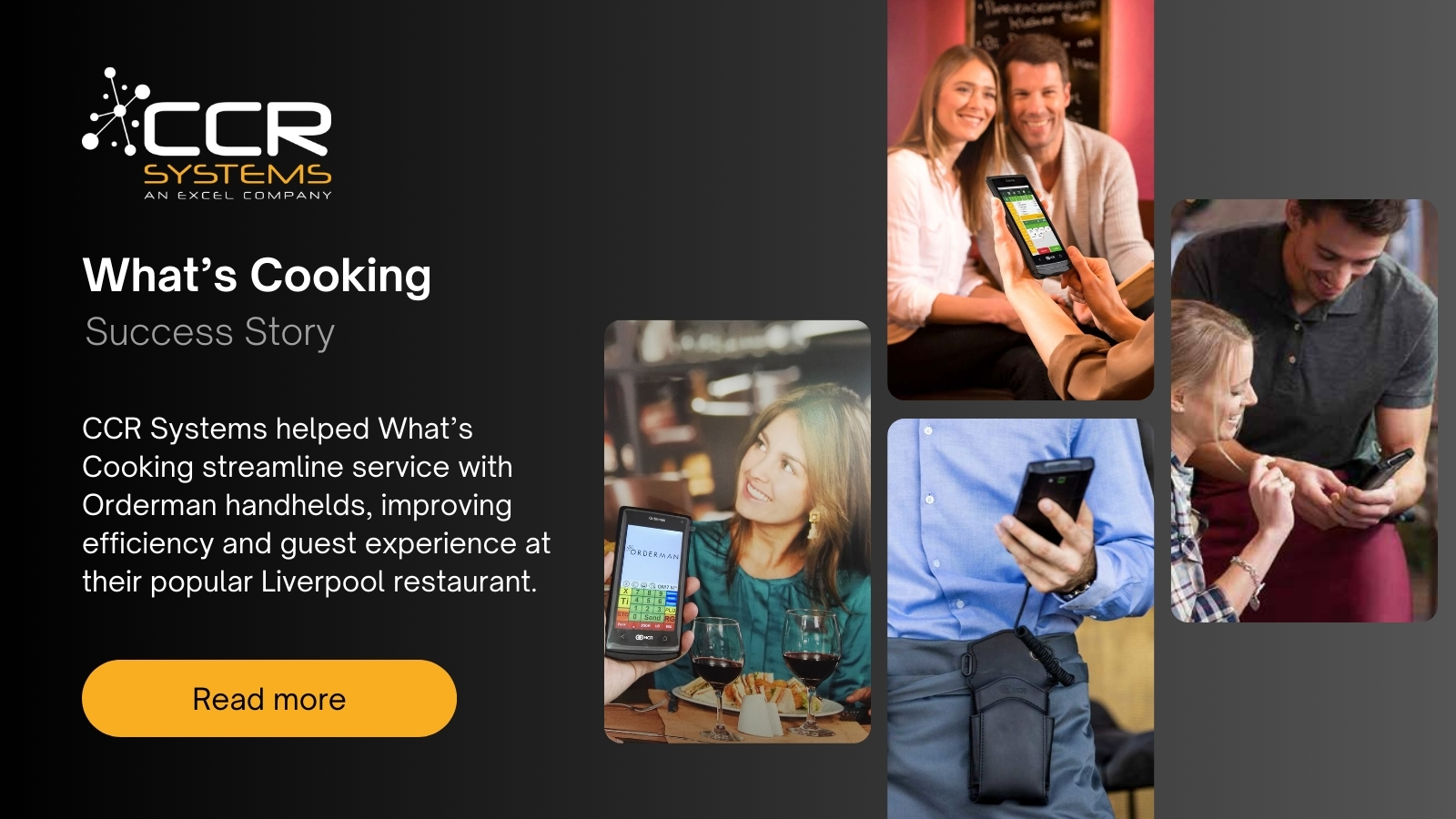 Success Story - What's Cooking | CCR Systems